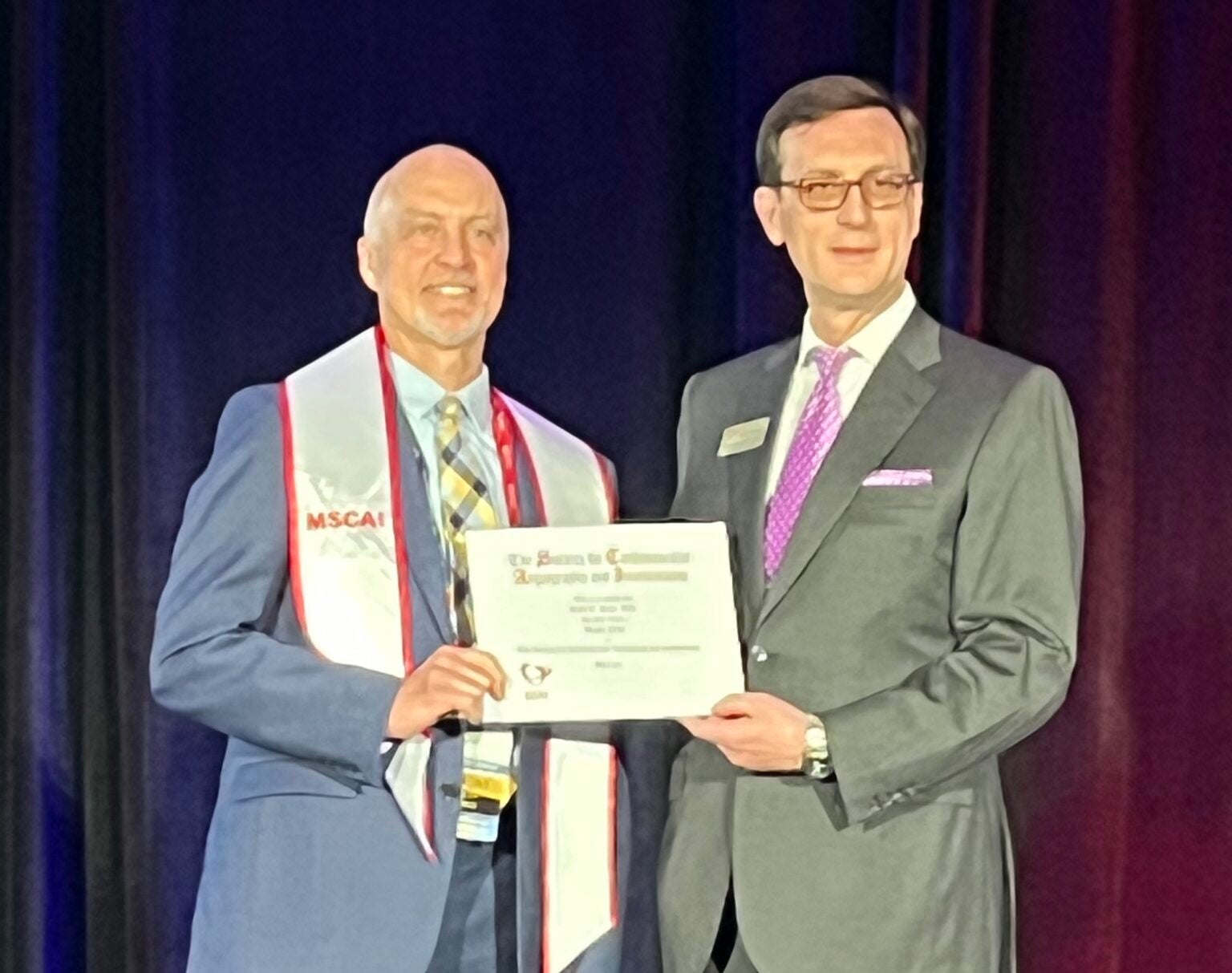 Balzer recognized as outstanding member of Society for Cardiovascular ...